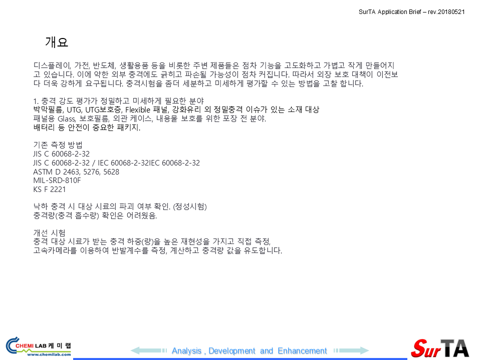 SurTA - SurTA application 018 – High resolution impact test (SurTA FAST ...