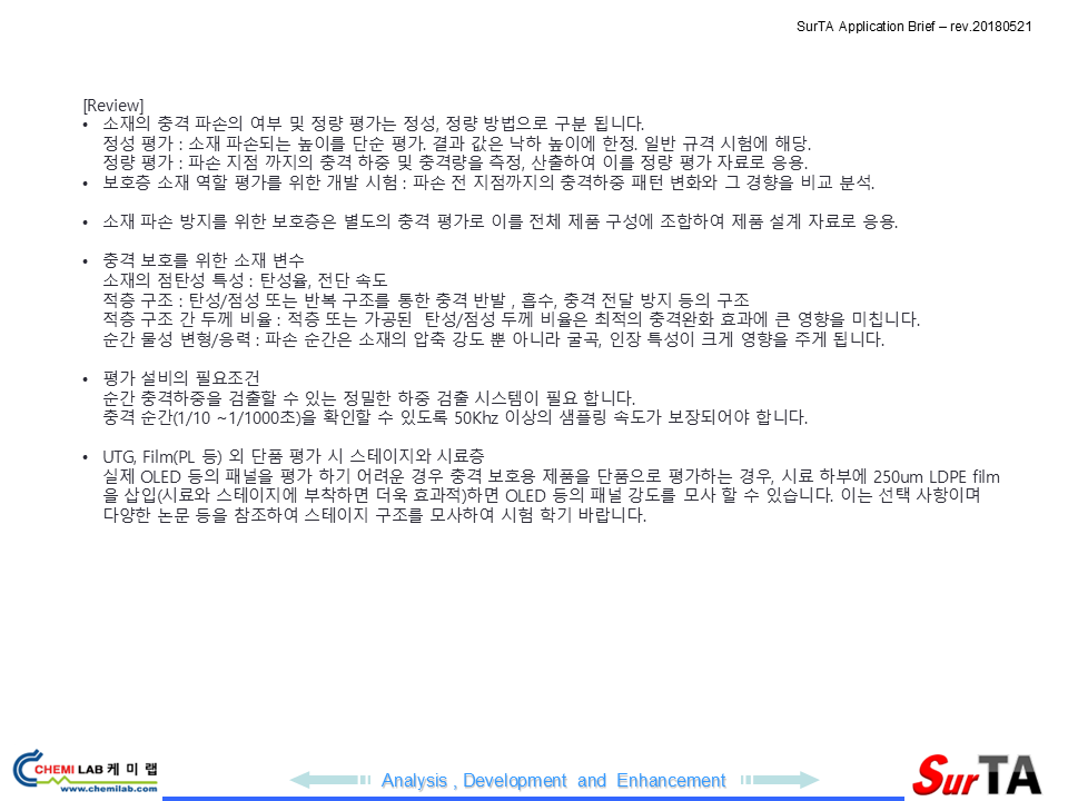 SurTA - SurTA application 018 – High resolution impact test (SurTA FAST ...